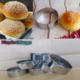 6pcs stainless Round burger Ring burger Ring Bread Mold | Shopee Malaysia