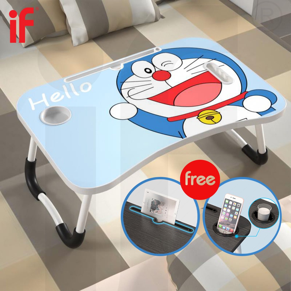 IF Ready Stock Toyo Foldable Table Anti-slip Bed Laptop Notebook Tablet ...