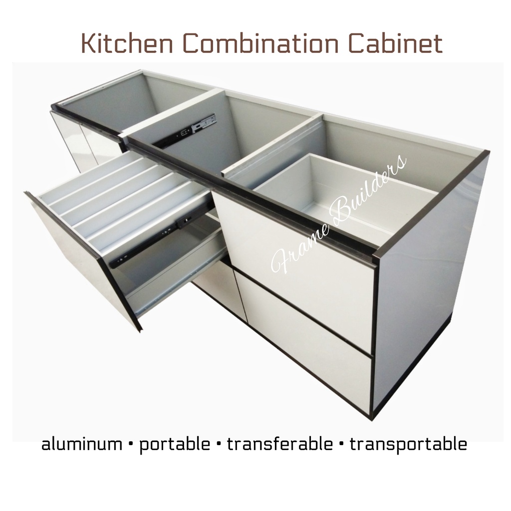 Kitchen Cabinet/Aluminum Base Cabinet/7 Foot Kitchen Cabinet/Sink ...