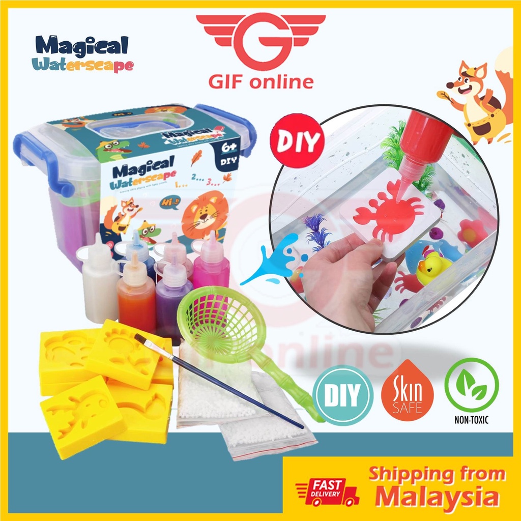 GIFONLINE Educational Toys DIY Magic Water elves spirit 水精灵 Funny ...