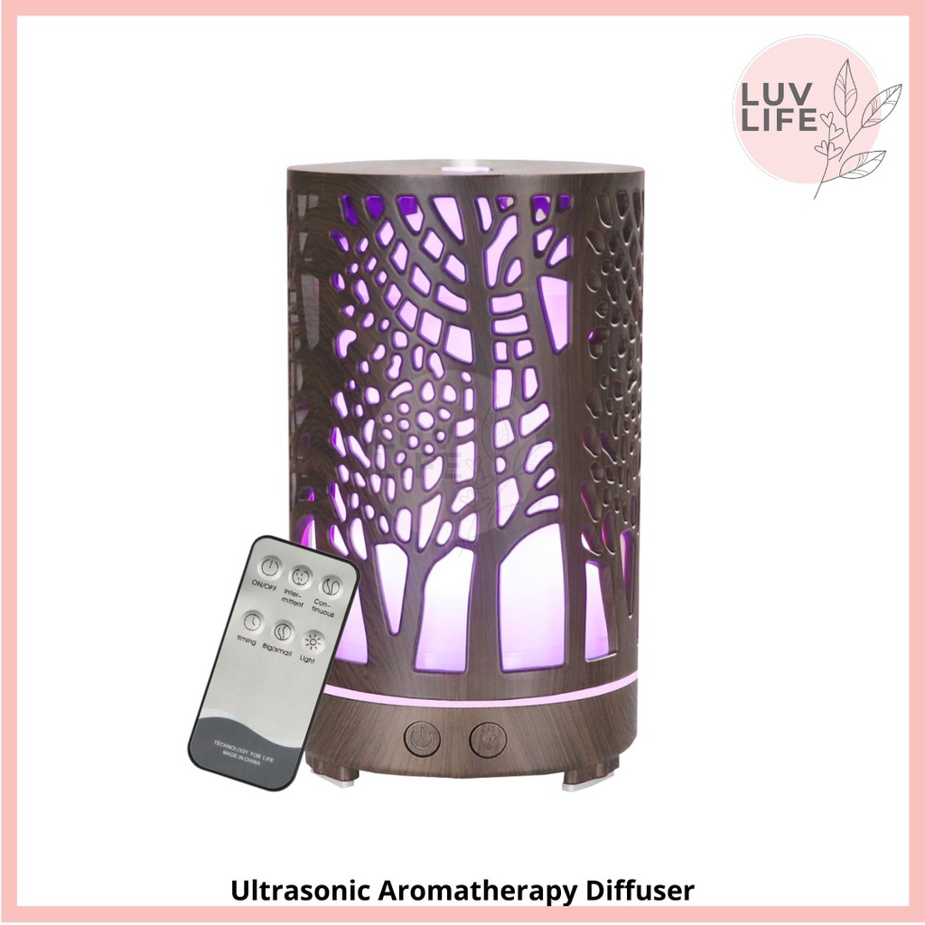LUV LIFE Forest Aromatheraphy Oil Aroma Diffuser Humidifier Air ...