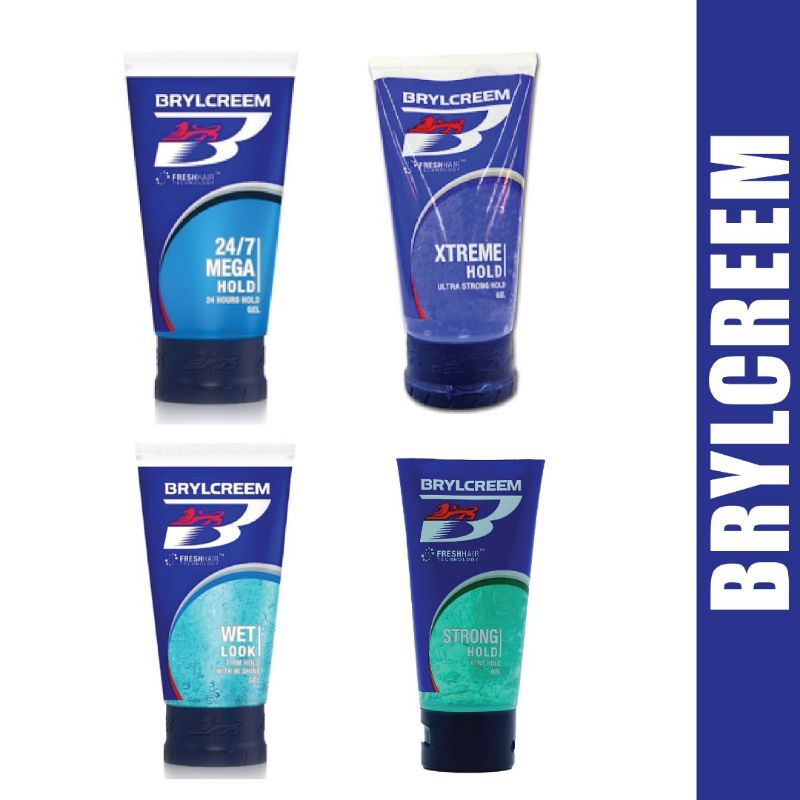 BRYLCREEM/HAIR GEL 150ML/GEL RAMBUT LELAKI/WET LOOK/STRONG HOLD/XTREME ...