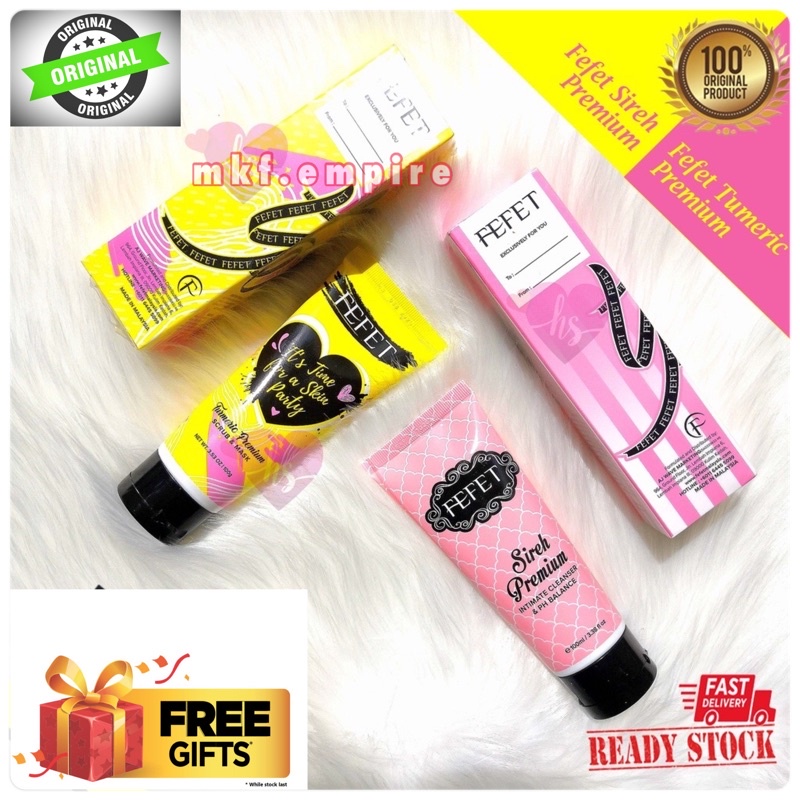 🔥FEFET 🌸Tumeric Premium (Scrub) & Sireh Premium (Gel) 7 in 1 Original ...