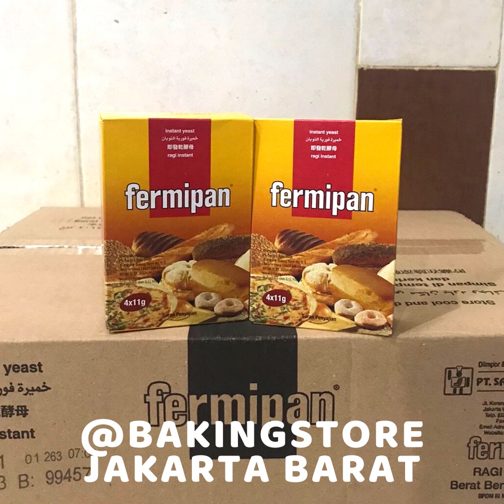 Fermipan Instant Dry Yeast 4 x 11gr | Shopee Malaysia