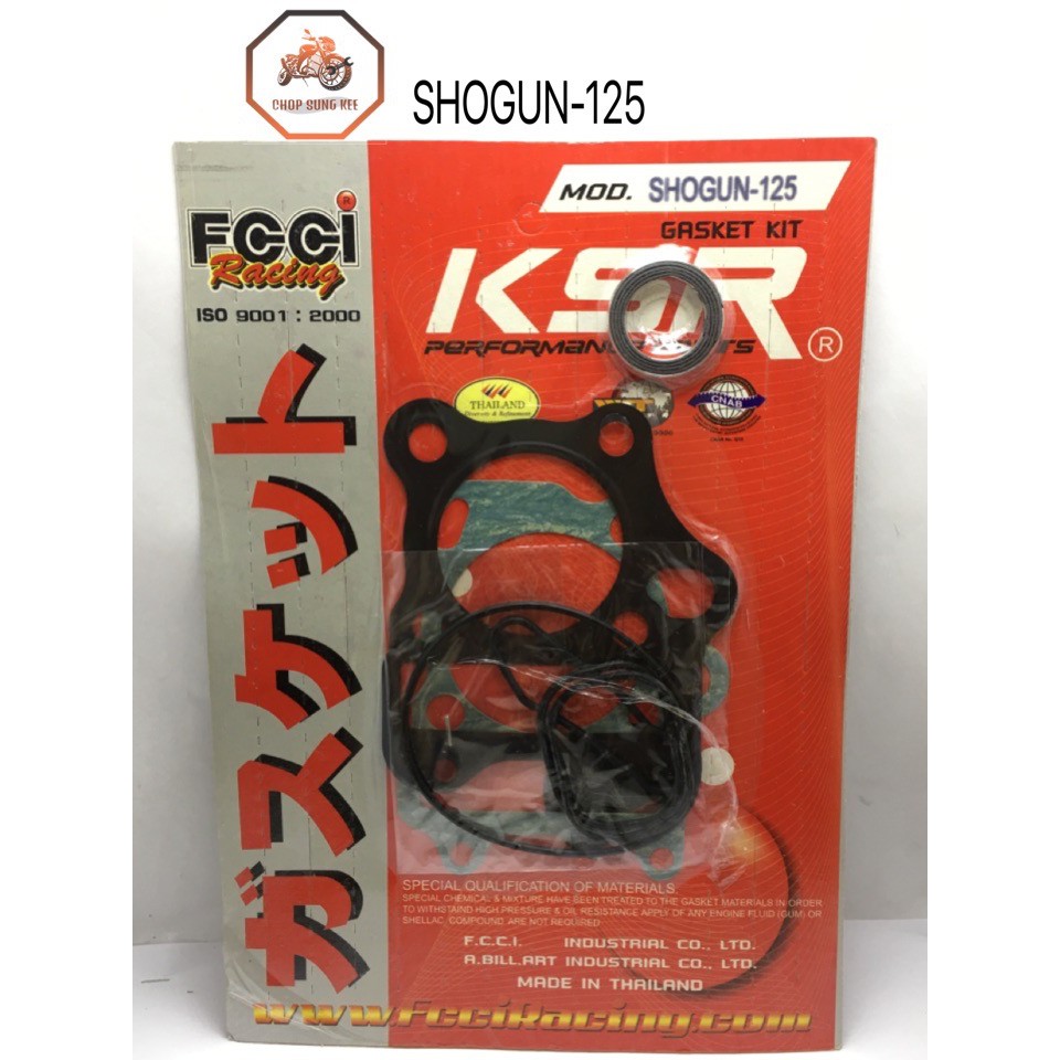 SHOGUN-125 Top Set Gasket STD>>FCCI