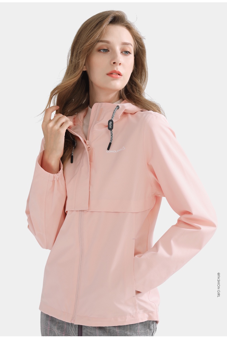 CAMEL Hiking Jacket Women Windproof Waterproof Climbing Trekking ...