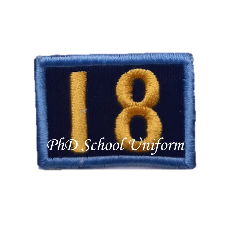 PhD Scout Number No.01-20 & 21-50 Embroidery | Lencana Nombor Pengakap ...