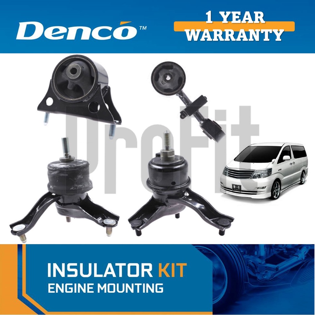 2 SCREW Front Engine Mounting - Toyota Alphard ANH10 2.4 2WD / Toyota ...