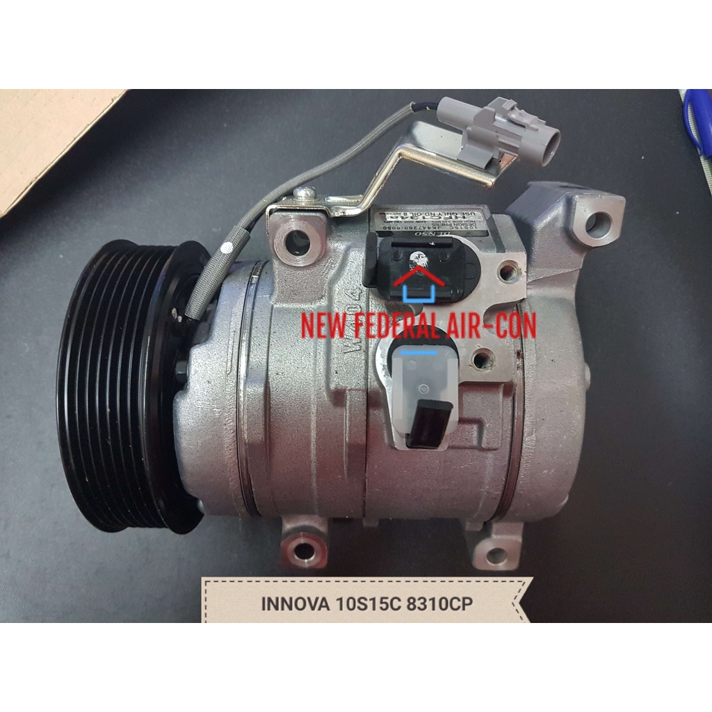 (ORIGINAL) DENSO TOYOTA INNOVA YEAR 2005, TOYOTA FORTUNER 10S15C 7PK ...