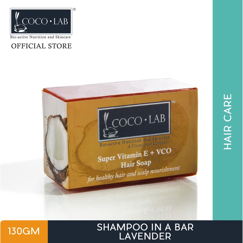 COCOLAB Shampoo in a Bar | Absolute No Heat + Super Vitamin E Hair Soap ...