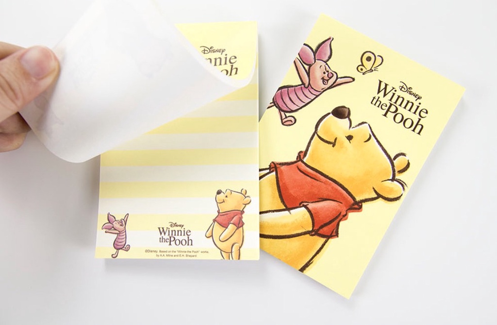 Disney Notepad 60K Pooh Princess Memo Toy Story Dumbo Mickey Alice ...