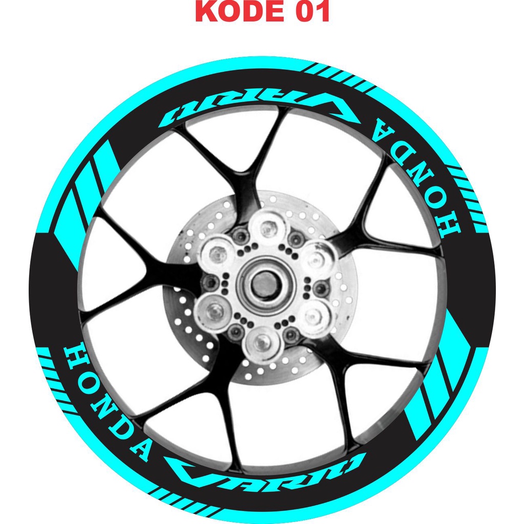 Sticker cutting lis pelk pcx lis Rims HONDA ALL VARIO ALL Types Of ...