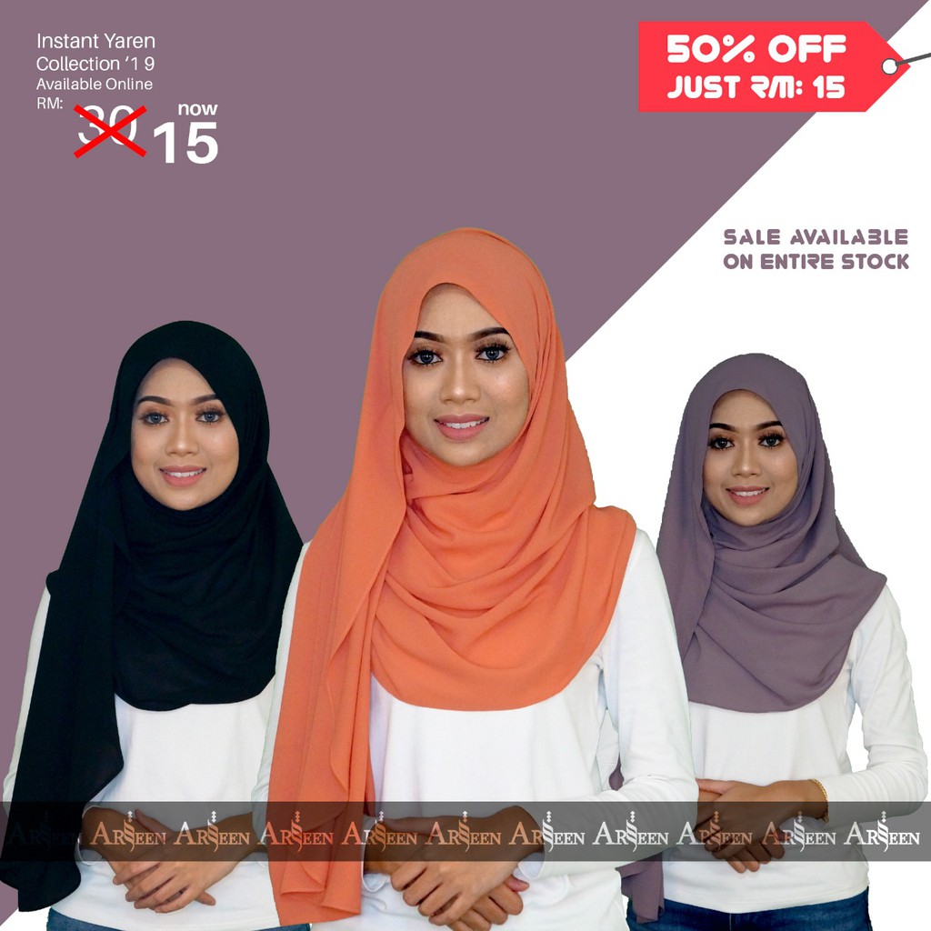 Instant Yaren (Shawl Malas) | Shopee Malaysia