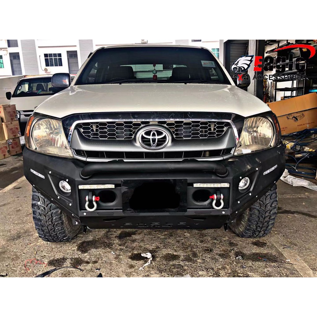 HILUX VIGO REVO ROCCO FRONT BULL BAR STEEL BAR KUN VIGO GUN REVO ROCCO ...