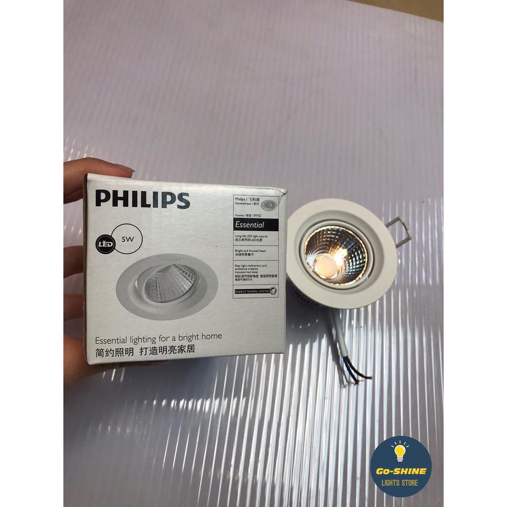 Philips 59752 LED Eye Ball 5w - Warm White / Cool White | Shopee Malaysia