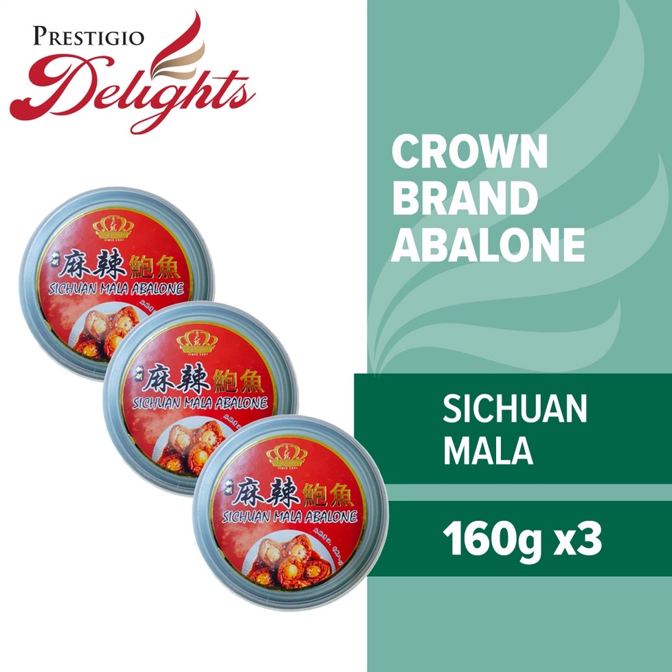 Crown Brand Abalone 160g Bundle of 3 | Easy and Fast | Shopee Malaysia