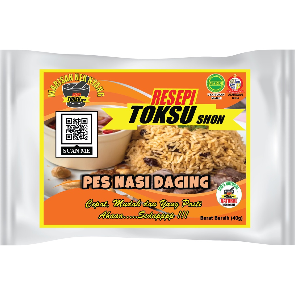 PES NASI DAGING 40G/90G | Shopee Malaysia