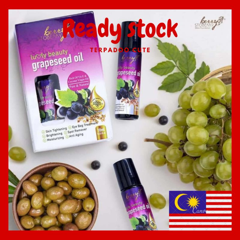 Original grapeseed oil by berry stoberry ORIGINAL GRAPE SEED OIL minyak grapeseed minyak grape ...