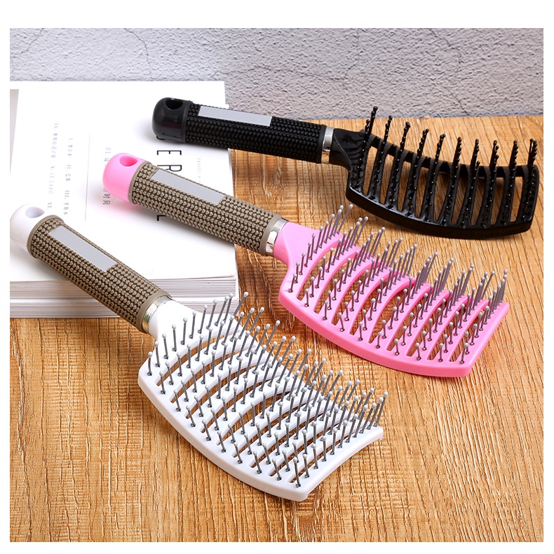 Sikat Melengkung Besar / Big Curved Comb Gigi Lebar Plat Besar Sikat ...