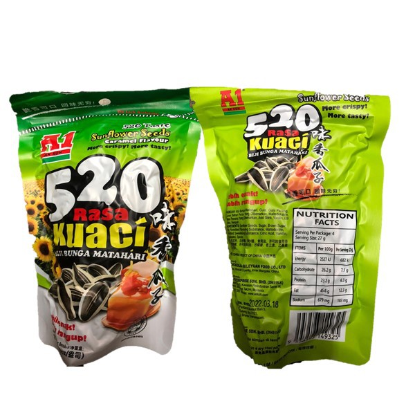 A1 520 Rasa Kuaci (MORE CRISPY MORE TASTY) | Shopee Malaysia