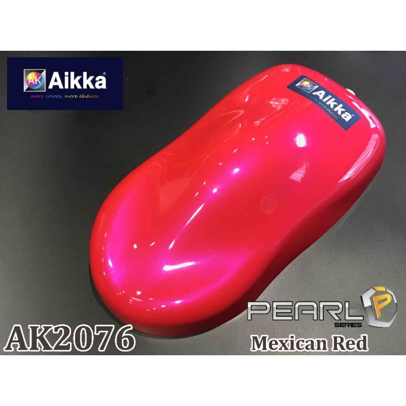 Ak 2076 Mexican Red - Aikka Pearl Series | Shopee Malaysia