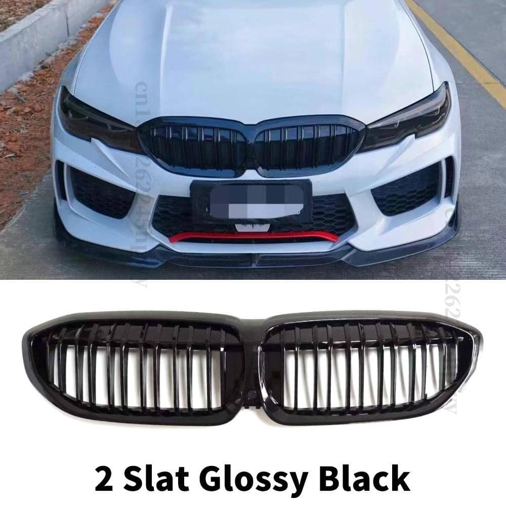 BMW G20 LCI 3 SERIES GT 2 LINE FULL BLACK GRILLE | Shopee Malaysia