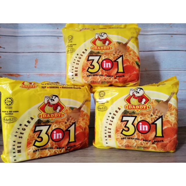 Mee Segera Mee Goreng Daddy (pack of 2) | Shopee Malaysia