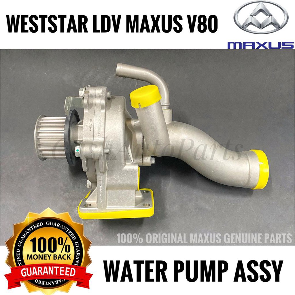 ORIGINAL WESTSTAR LDV MAXUS V80 WATER PUMP ASSY FULL SET MAXUS GENUINE ...