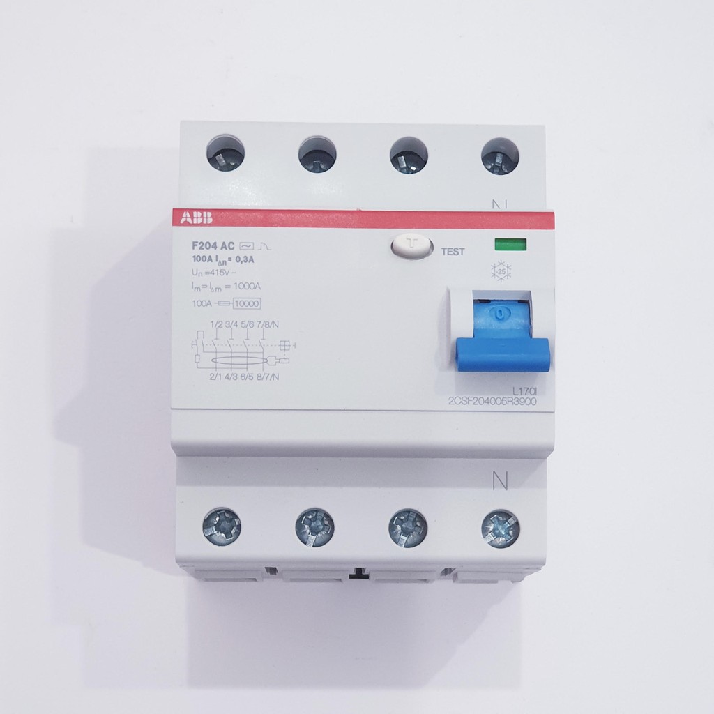 ABB FH204 ELCB/RCCB 40A/63A/100A 4P 300mA (0.3A) [100% ORIGINAL] | Shopee Malaysia