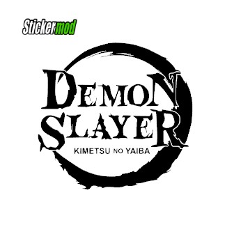 Kimetsu No Yaiba (DEMON SLAYER) Vinyl Decal Sticker - NO BACKGROUND ...