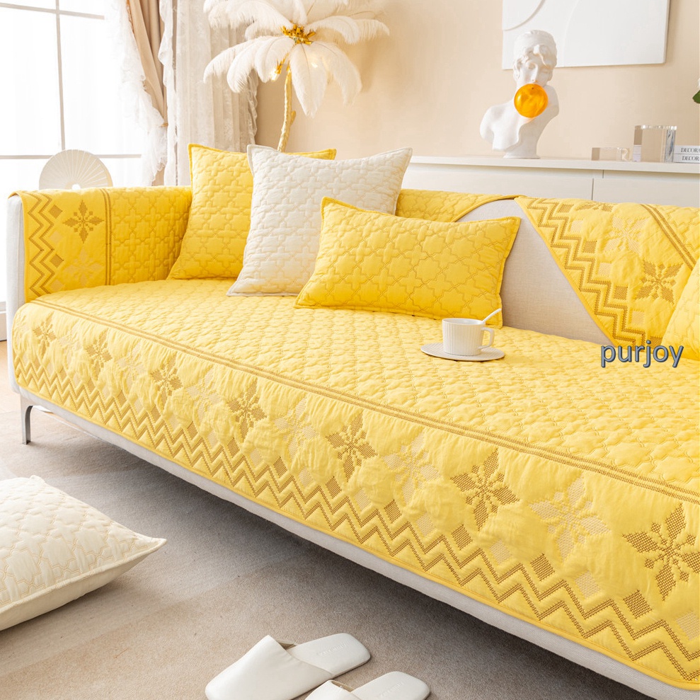 1 2 3 4 Seater & Combination Sofa Cover Cushion Four Seasons Durable ...