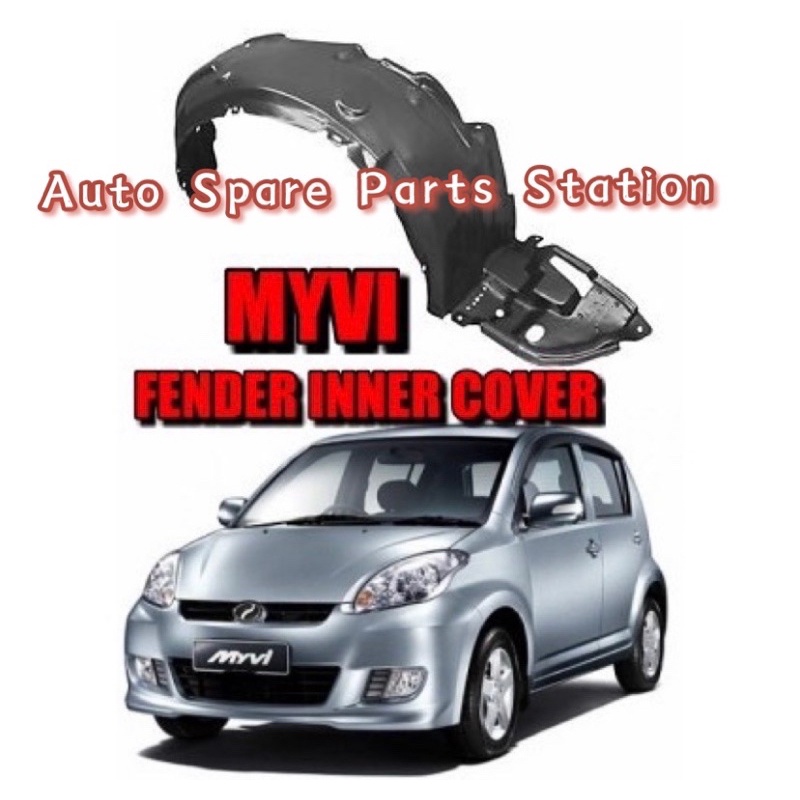Perodua Myvi (2005-2010) Myvi SE (2006-2008) fender inner cover /DAUN ...