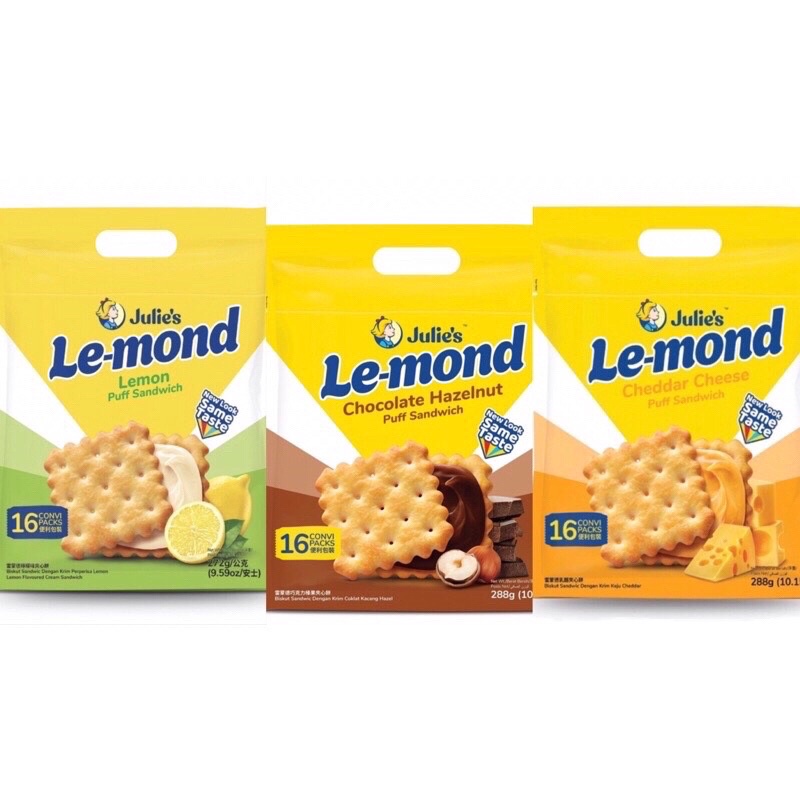 Julie’s Le-mond (272g/288g/16s) | Shopee Malaysia