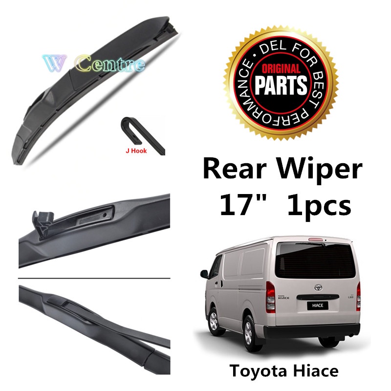 Hybrid Rear Wiper Toyota Hiace Van 17" (1pcs) | Shopee Malaysia