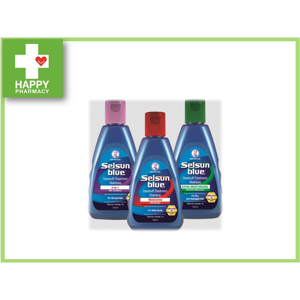 MENTHOLATUM Selsun Blue Pro Extra Moisturizing Anti Dandruff Shampoo/2 ...