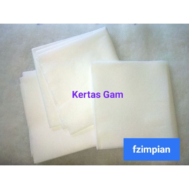 KERTAS GAM / INTERLINING / PELAPIK KOLAR / LAPIK LEHER / PELAPIK LEHER ...