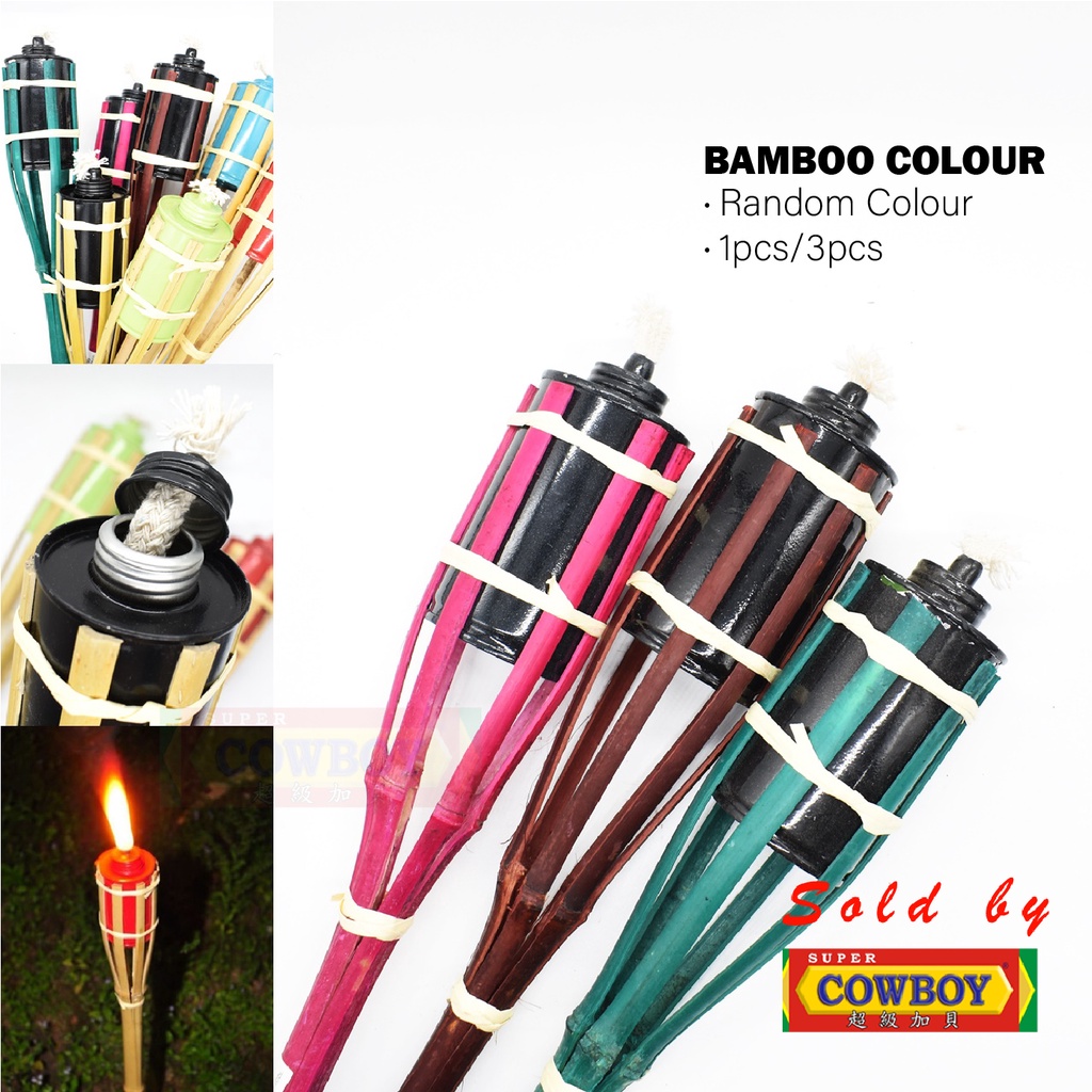 90cm Pelita Buluh Bamboo Kerosene Lamps Pelita Raya Pelita Minyak Tanah ...