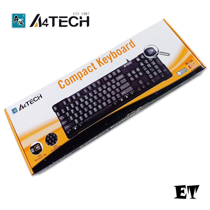 A4Tech KB750 USB Keyboard | Shopee Malaysia