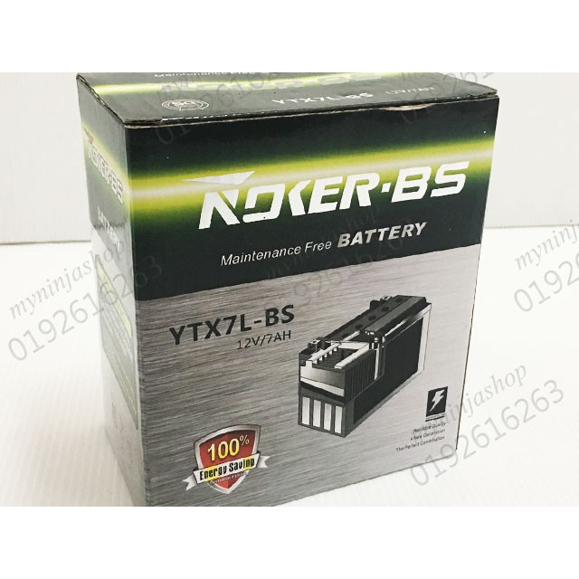 Battery Roker Bateri YTX7L-BS KLX 250 D'TRACKER ZZR MZ MOSKITO Yamaha ...