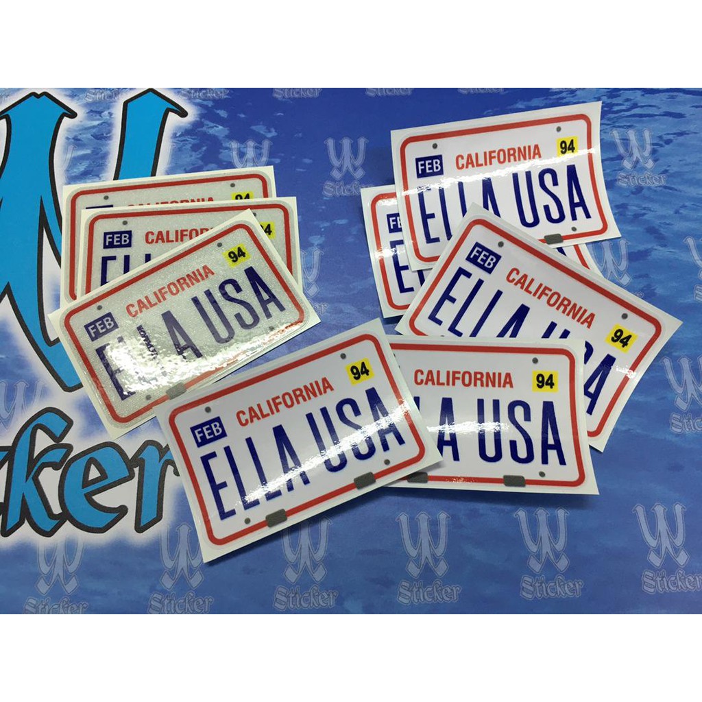 sticker ella usa reflec pantul cahaya | Shopee Malaysia