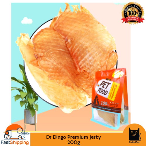 DELICIOUS PET SNACKS Dr Dingo 100% Meat Dog Treats CHICKEN MEAT DUCK ...