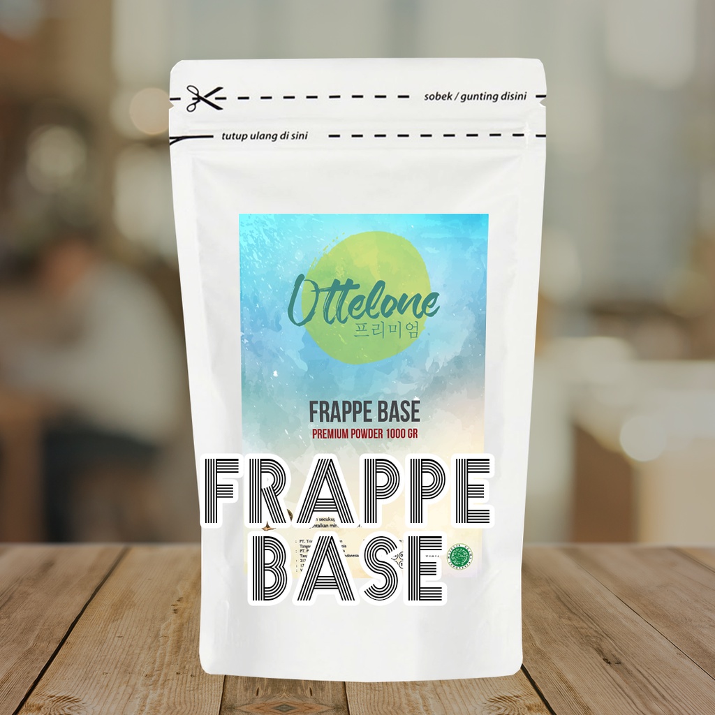 Powder Frappe BASE contains 1 kg Secrets of Making Soft Frappes ...