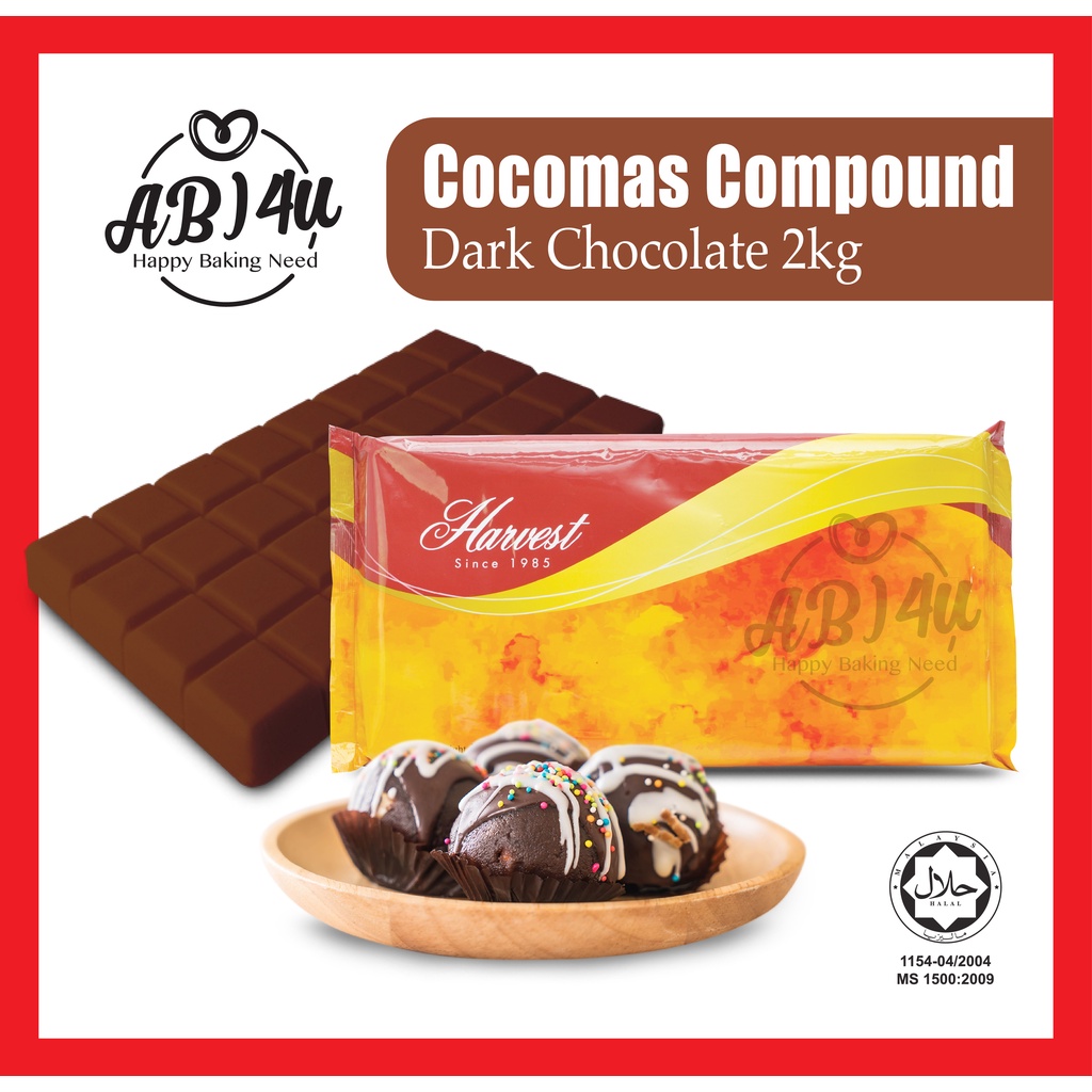 Cocomas Compound CHOCOLATE (DARK/WHITE) -HALAL | Shopee Malaysia
