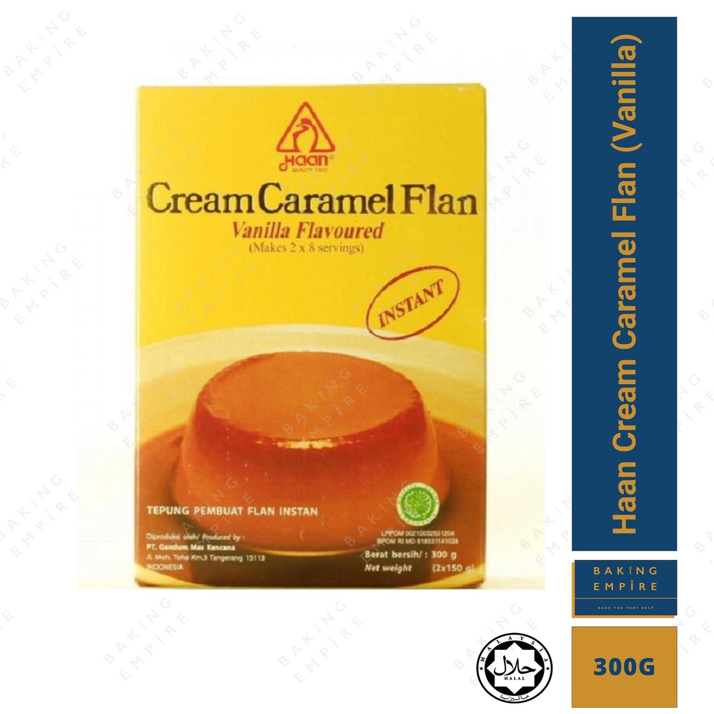 Instant Cream Caramel Flan - Vanilla - 300g | Shopee Malaysia