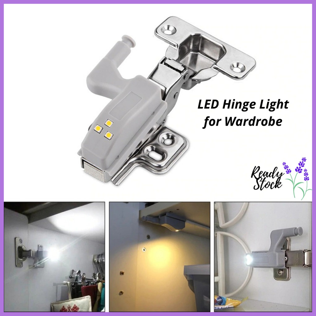 LED Inner Hinge light For Kitchen Cabinet Wardrobe Cupboard Bedroom ...