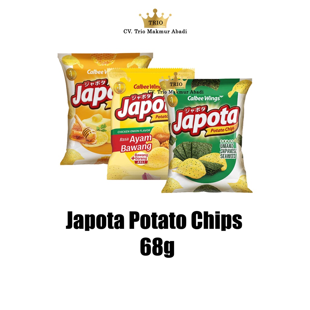 Japota Potato Chips 68g | Shopee Malaysia