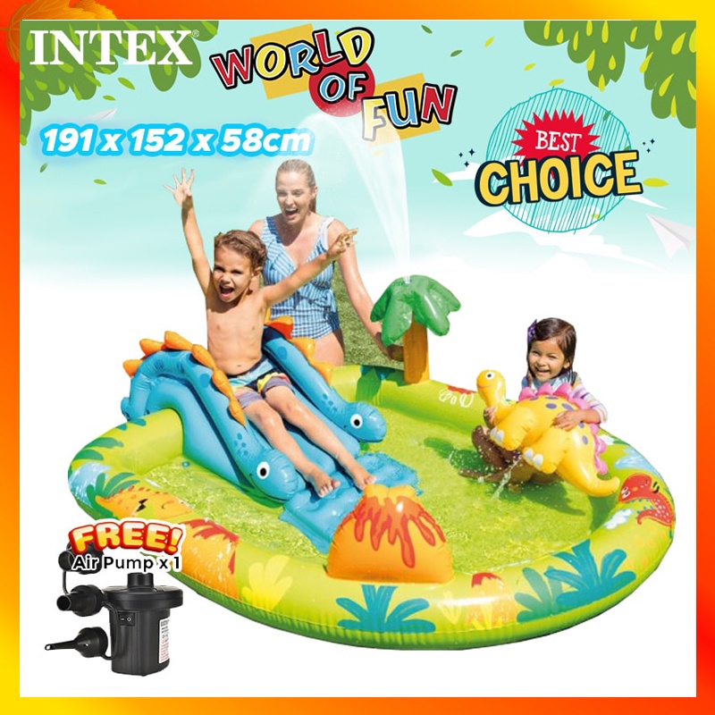 INTEX ORIGINAL 10 DESIGN Play Center Children Toy Playground Inflatable ...