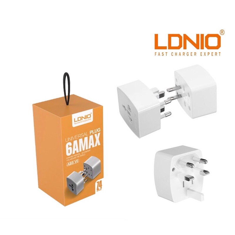 🇲🇾*Ready Stock* LDNIO Z4 Universal Plug Adapter With UK/EU/US/AU Pin ...
