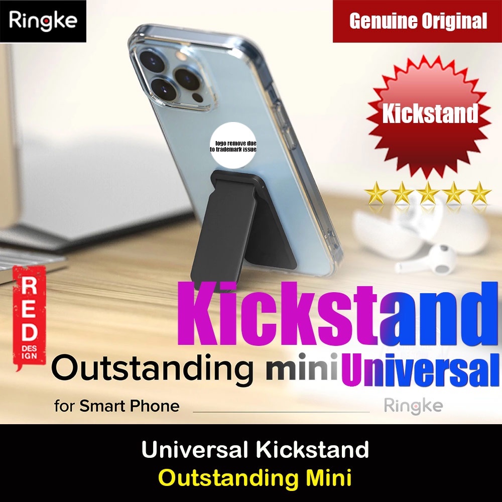 Ringke Outstanding Mini Universal Kickstand Stick On Phone stand for ...