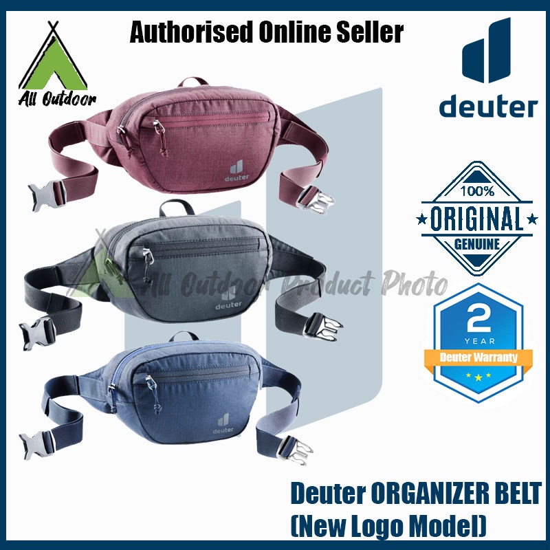 Deuter Organizer Belt Hip Bag - Midnight/Maron/Black New Logo Model 100 ...